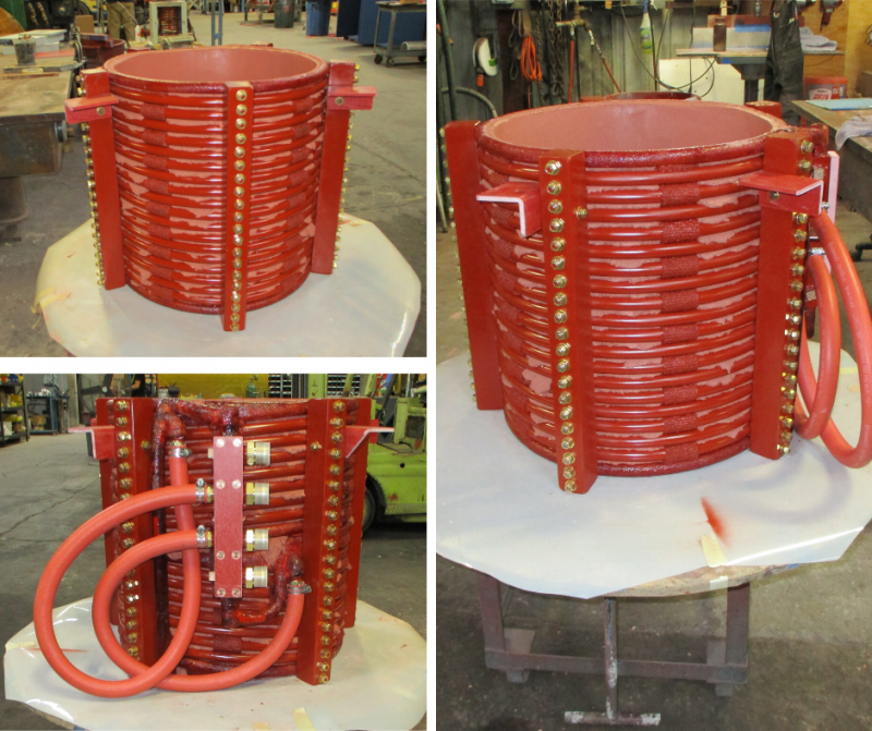 ITC rebuild 500lb induction coil - Induction Technology Corp.